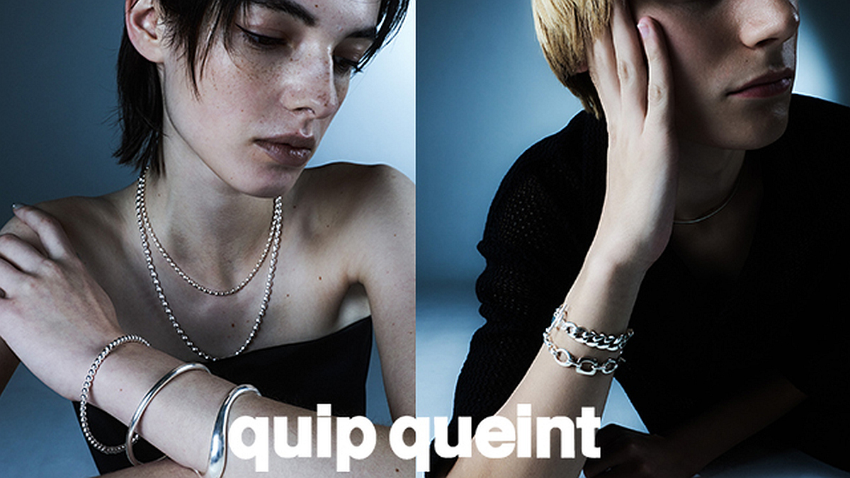 ジェンダーレスでモダンなジュエリーブランド「quip queint」の3rd collection “unlimited” - HEROES ...